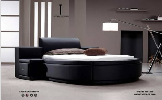 Pearl Round Storage Bed – Tastiaga Interior